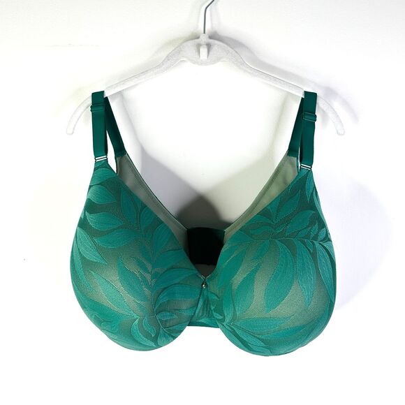 Cacique | Intimates & Sleepwear | Cacique Bra 4h Green Underwire Full ...
